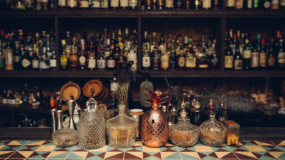 Collage Art & Cocktail Social Club - Spirited Drinks