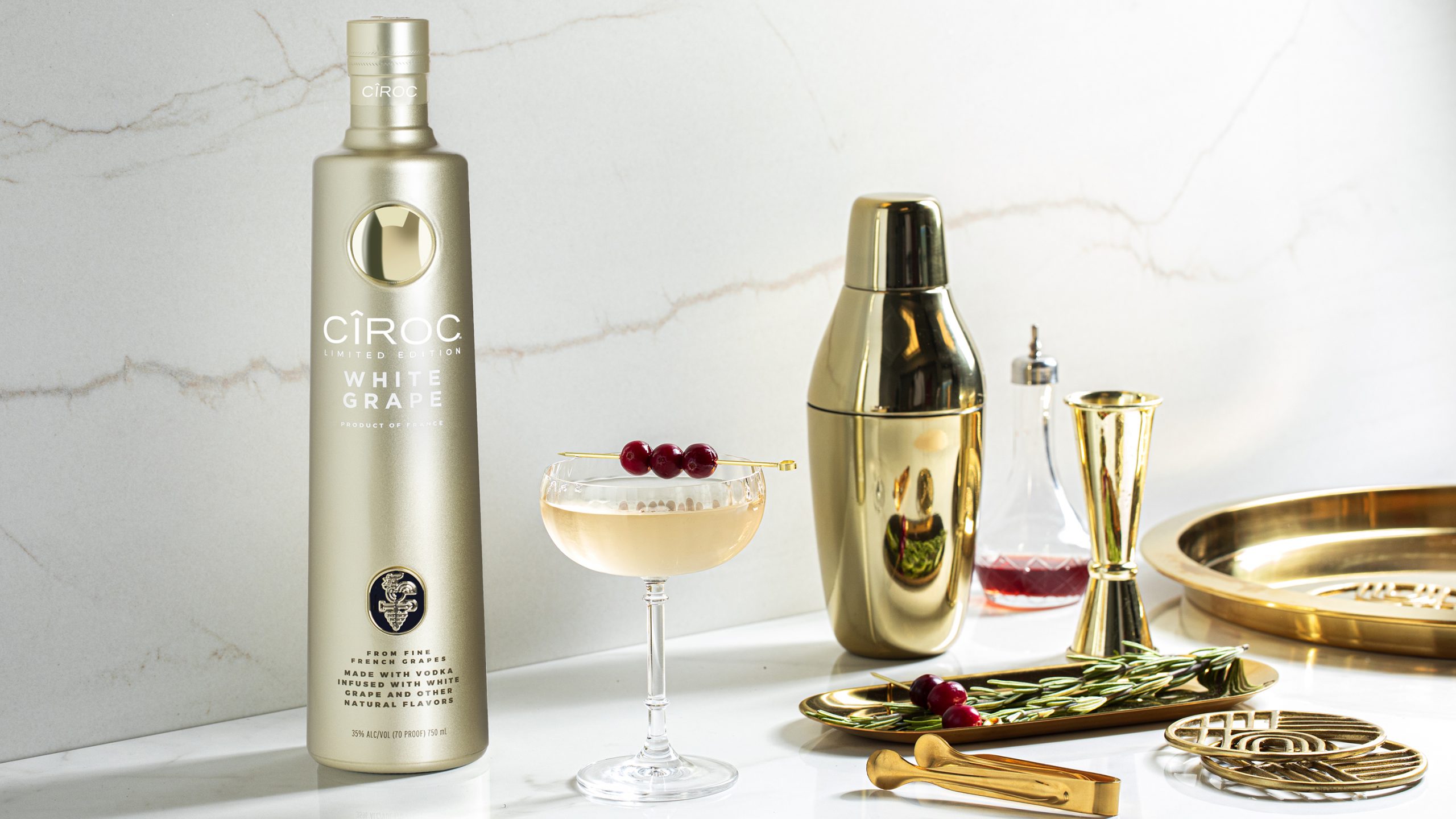 Ciroc White Grape Returns Just In Time For National Vodka Day 2020 ...