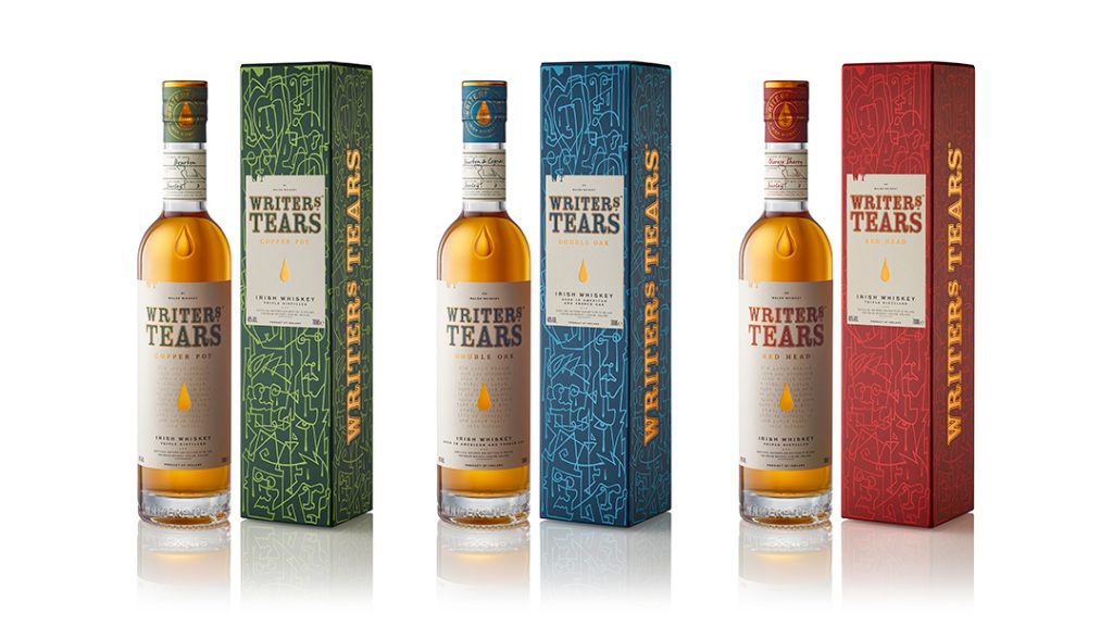 Writers’ Tears Irish Whiskey Reveals Full Range Rebrand - Spirited Drinks