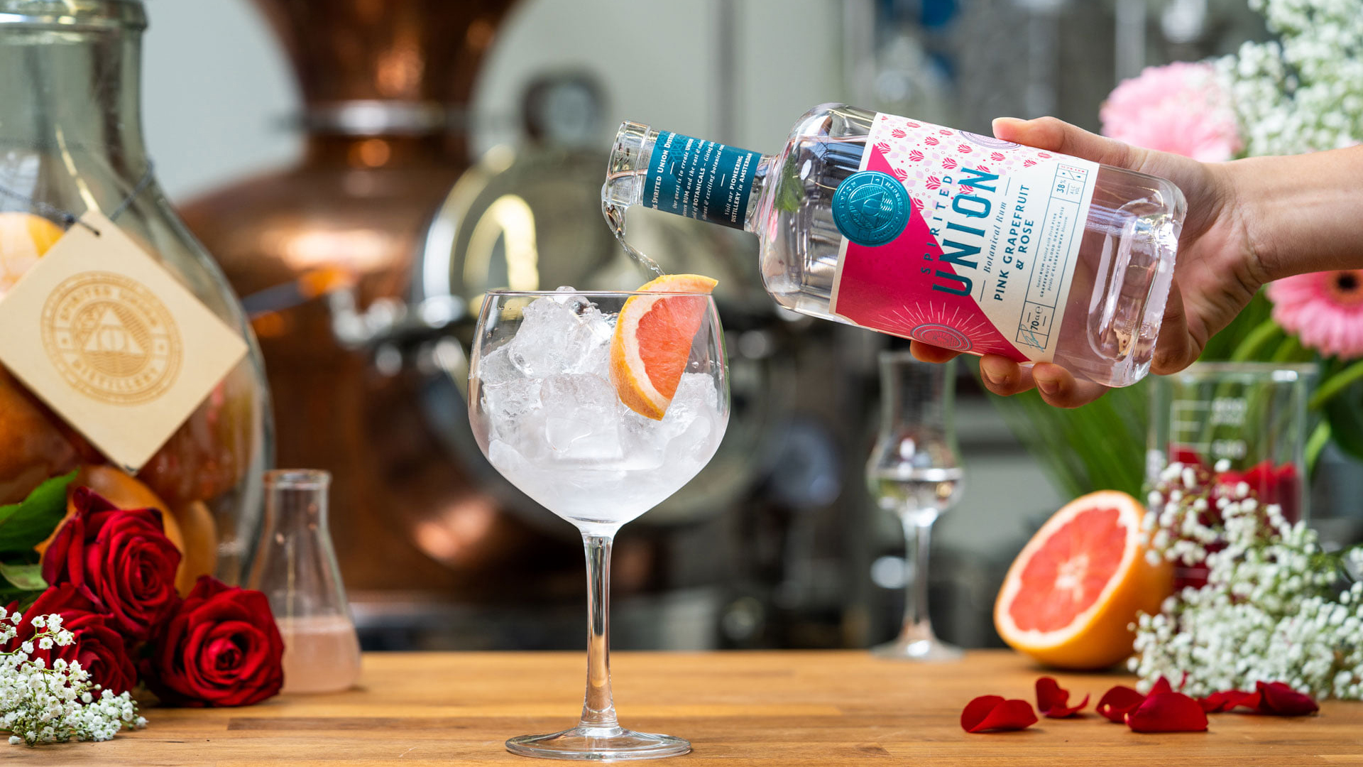 Spirited Union Drops Pink Grapefruit And Rose Rum Just In Time For ...