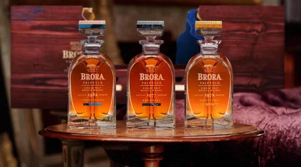 Brora Reveals $40,000 Triptych Whisky Collection - Spirited Drinks
