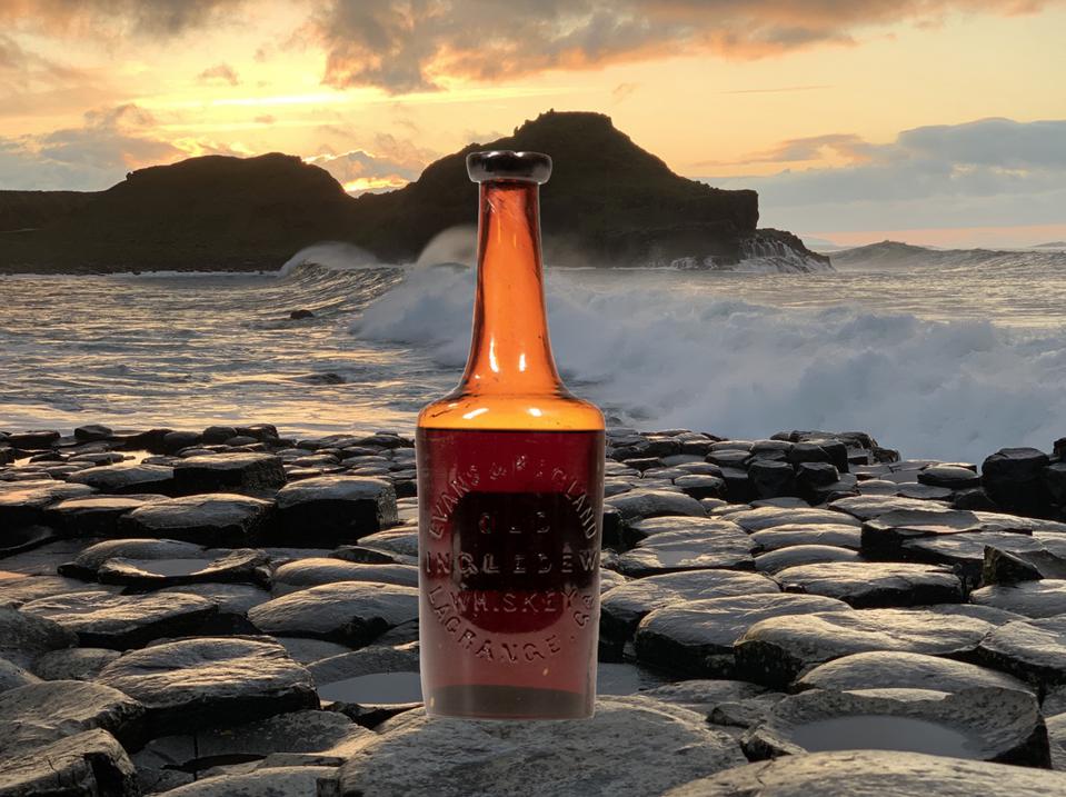 A legendary bottle of Old Ingledew bourbon, the world’s oldest know