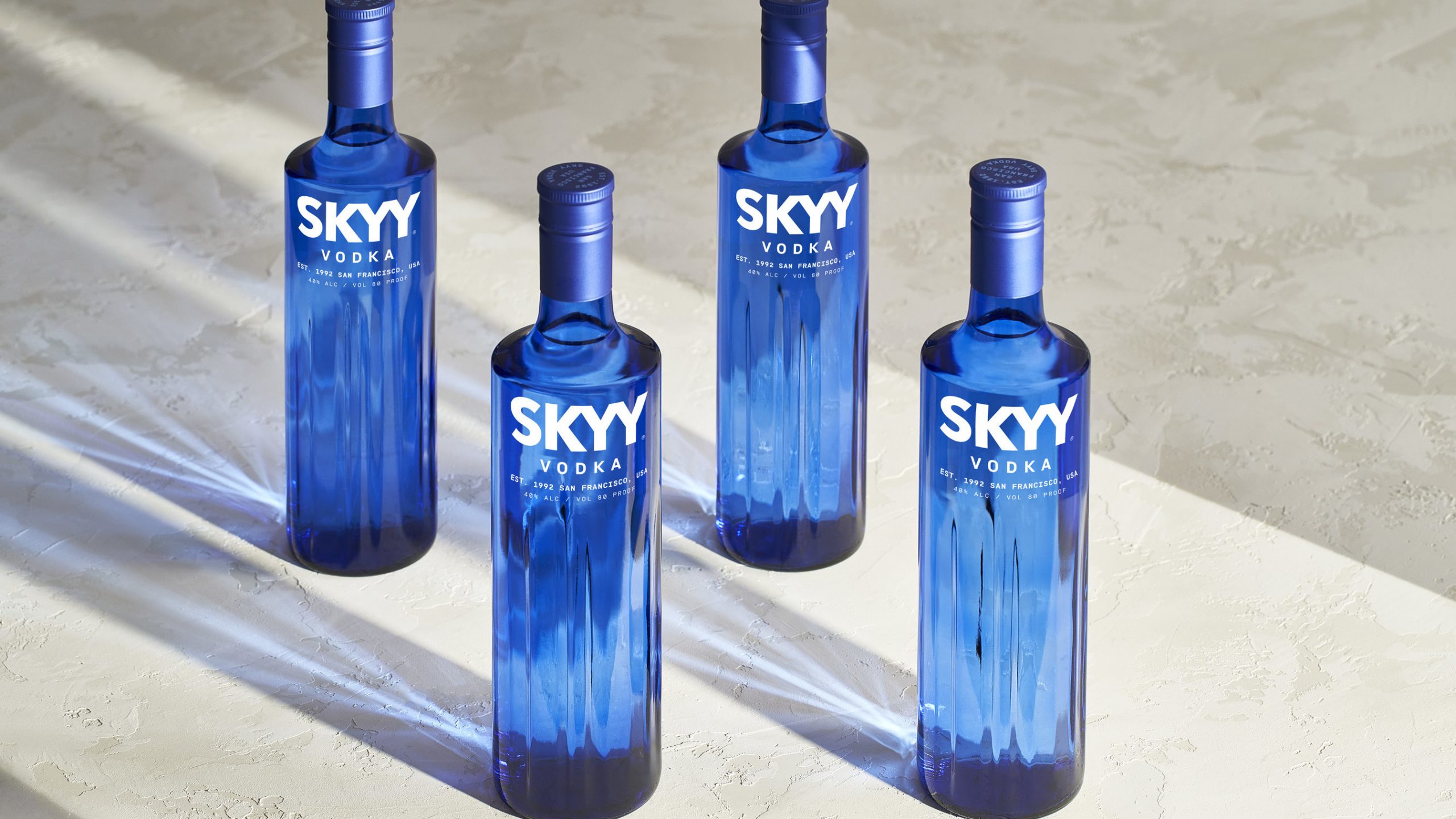 SKYY Vodka Unveils New Recipe And Redesigned Bottle - Spirited Drinks