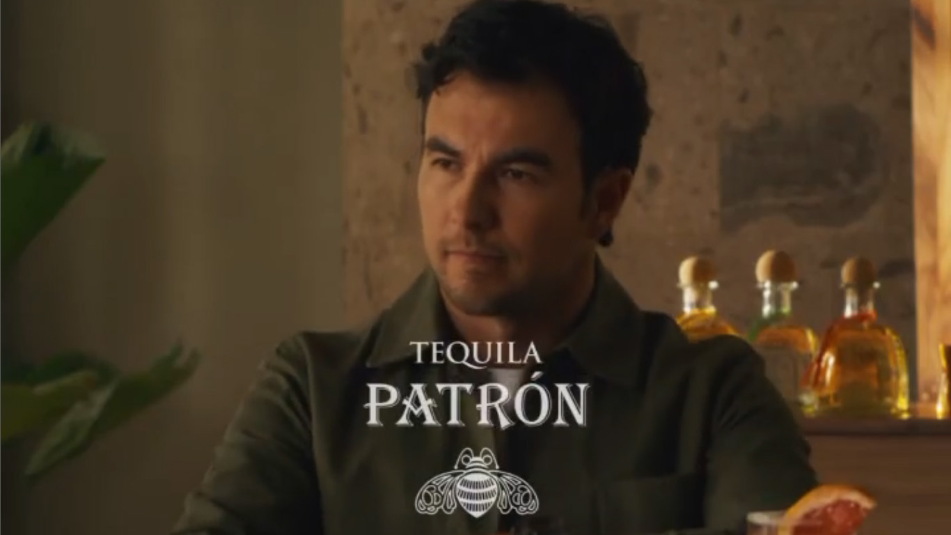 Patrón Tequila Teams Up with Formula 1 Driver Sergio "Checo" Perez ...