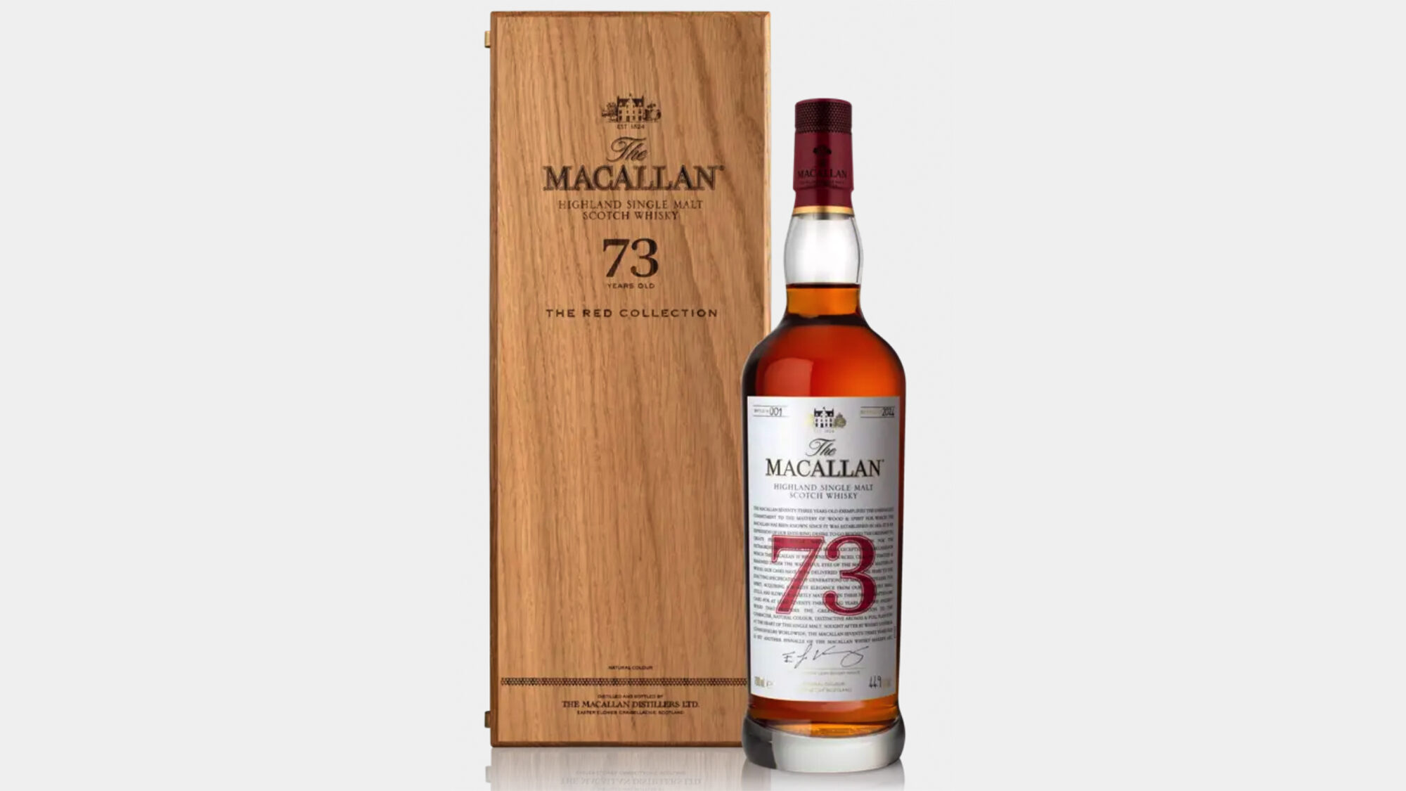 Macallan Adds 73 Year Old To Red Collection - Spirited Drinks