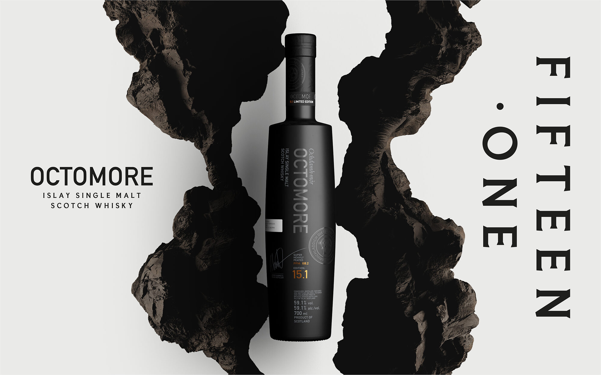 Bruichladdich Debuts Octomore 15 Series, Including Second-Most Heavily ...