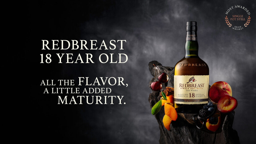 Redbreast Unveils 18 Year Old Irish Whiskey - Spirited Drinks
