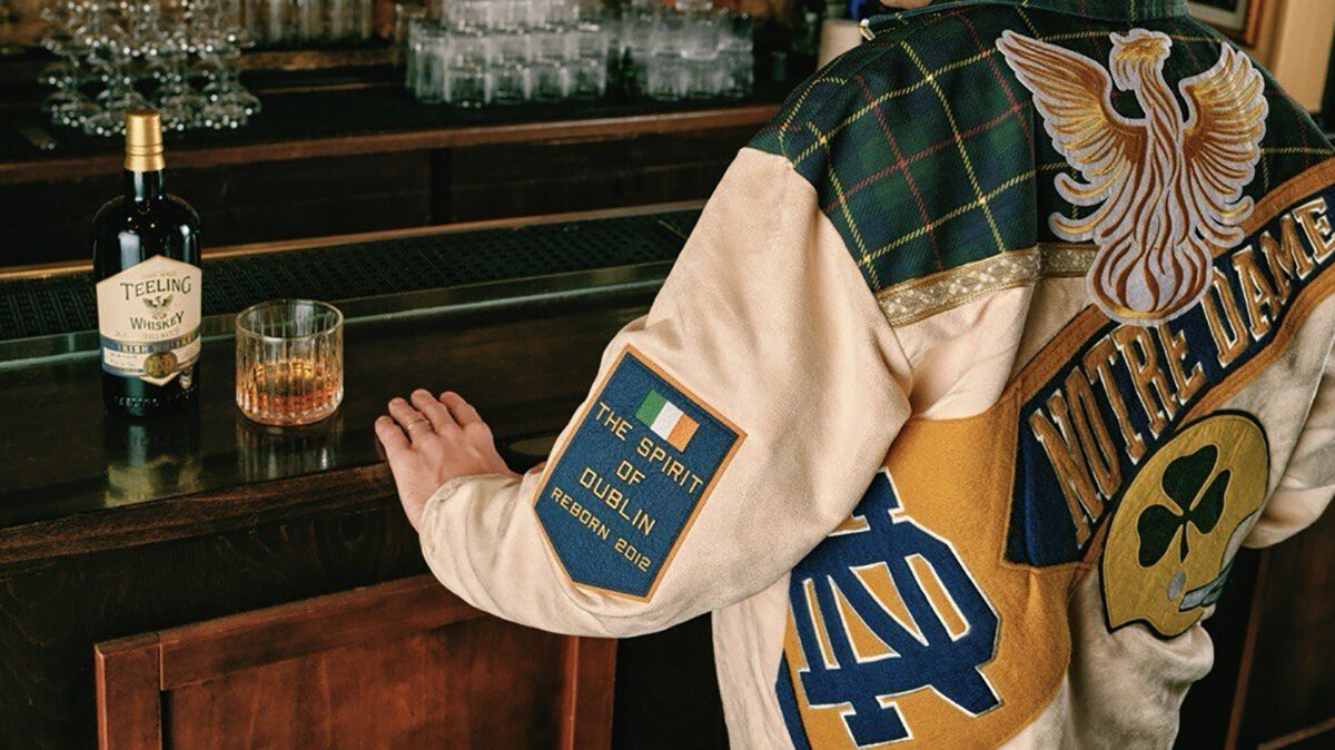 Teeling Celebrates Notre Dame Football’s First National Championship ...