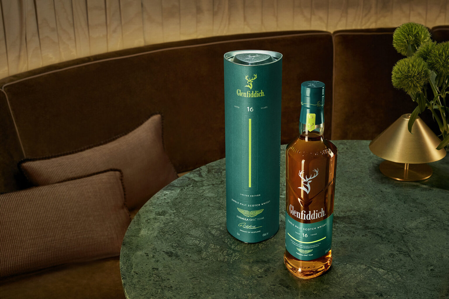 Glenfiddich 16-Year-Old Single Malt Celebrates Aston Martin Formula One ...